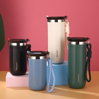 China Commercial Buyer Portable 350ml 450ml Stainless Steel Coffee Mugs for Souvenir Stores for sale
