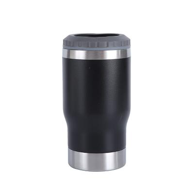Cina OEM Logo Tazza da viaggio in acciaio inossidabile 14 oz Blu Tumbler 40 oz con maniglia e coperchio di paglia in vendita