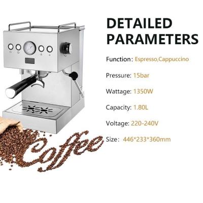 Cina Bluetooth Sensore Tecnologia Barista professionale Automatico Espresso Caffettiera per la casa in vendita
