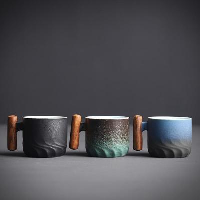 Cina Tazza da tè e tazza da vino in vetro in ceramica su misura Moderno design per il campeggio 2024 arrivi in vendita