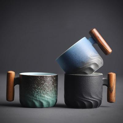 Cina Tazza da tè e tazza da vino in vetro in ceramica su misura Moderno design per il campeggio 2024 arrivi in vendita