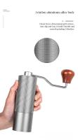 China Black/Silver Mini Round Electric Coffee Bean Grinder Mill Multifunctional for Storage for sale