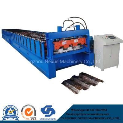 China Steeldeck Sheets Roll Former /Floor Deck Roll Forming Machine for sale