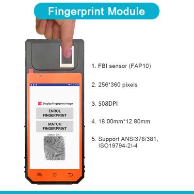 China China First One POS terminal with Fingerprint scanner function ( HF-FP09) for sale