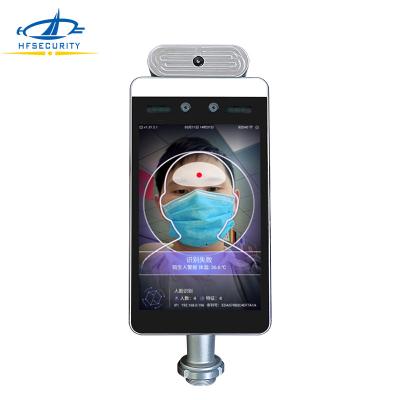 China RA08T New Design 8 inch Dynamic Facial Fask Temperayure Detect Standlone Waterproof  Access Control with IR Temperautre for sale
