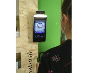 China HF Secutity FP05 face recognition portable biometric authentication handheld terminal designed base for sale