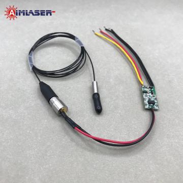 405nm 30mW 4um Single Mode Coaxial Fiber Coupled Pigtailed Laser Diode Module