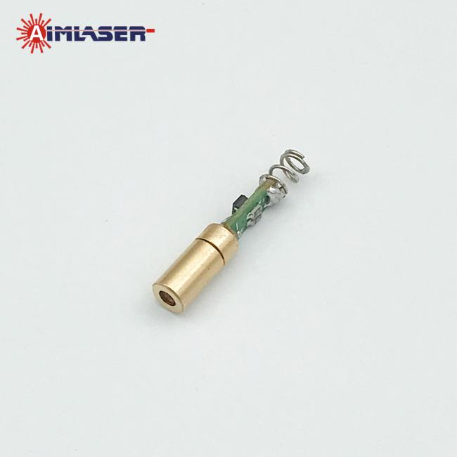 650nm 5mW Super Small Red Dot Laser Diode Module with External Driver and Spring for Gun Aiming Laser Sight Laser Part