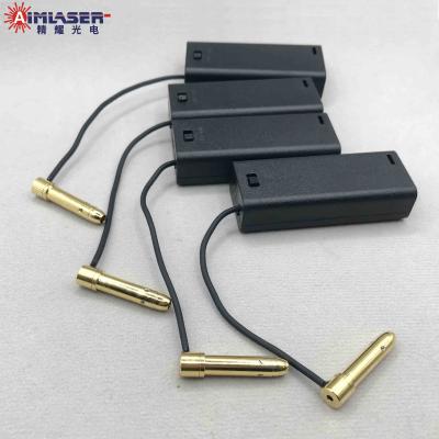 China 22 LR Laser Bore Sighter Ferramenta de alinhamento a laser revestida de ouro Calibrador de alta precisão com caixa de bateria externa à venda