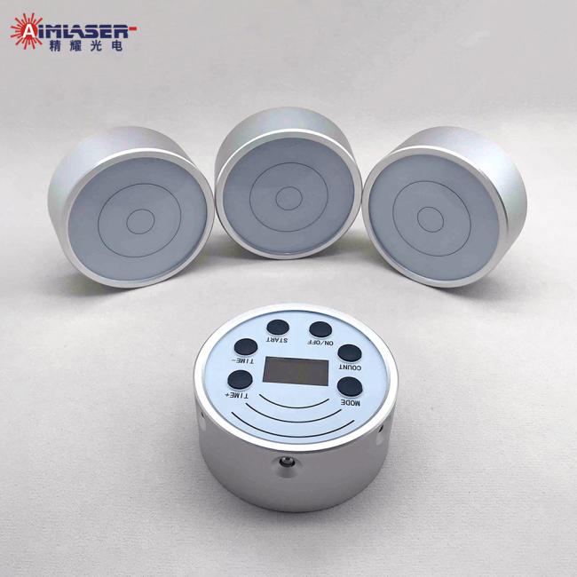 Dry Fire Training Interactive Laser Sensing Target 21 Display Point Durable Silver Anodized Aluminum