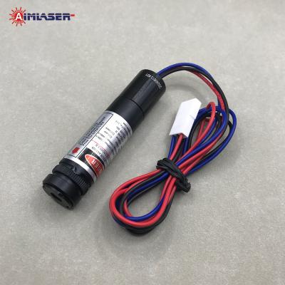 China Laser Intensity Well Distributed 30um Narrow Linewidth 450nm 30mW Blue Line Laser Diode Module with Powell Lens for sale