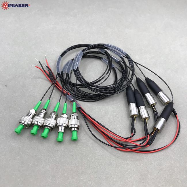 450nm 60mW Single Mode Fiber Coupled Pigtailed Laser Diode Module with LD Driver and PD Feedback