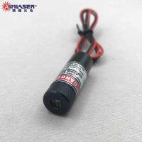 Quality Cross Line Diode Laser Modules 520nm 10mW Green Crosshair Laser Alignment for sale