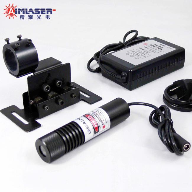 635nm 20mW 2.5mmx10m@5m Red Line Laser Projector Generator with Mount and Power Adapter for Industrial Alignment Positioning