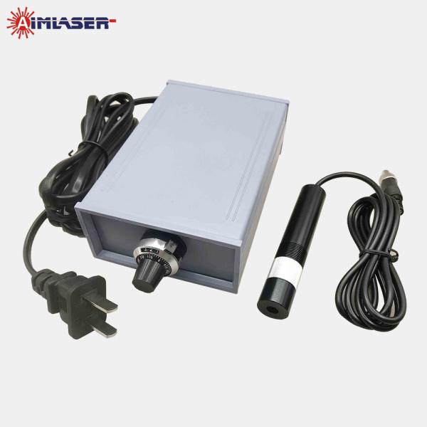 Quality 650 nm 50 mW Focus Adjustable Red Line Laser Projector with Power Control Potentiometer for sale