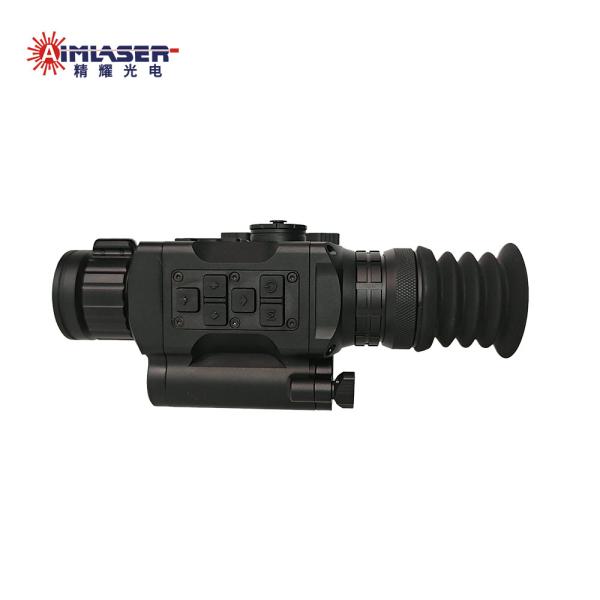 AM-IRT02 Rail Mounted Infrared Thermal Imaging Monocular Scope With Laser Rangefinding For Day And Night Vision Outdoor Hunting