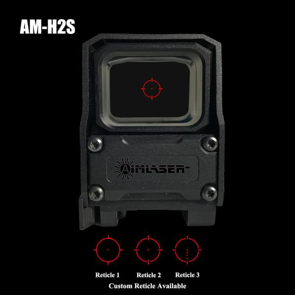 AH-H2S 군용급 홀로그램 시력 야시력 호환 30 밝기 CNC 7075 항공 알루미늄 1200G 충격 방지 IP68 방수
