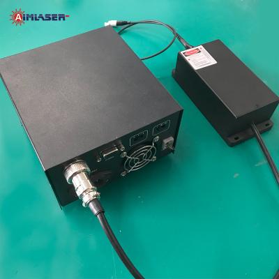 China 638nm Fiber Laser With Separated Driver And TEC Cooling High Quality Laser Beam For Biomedical for sale