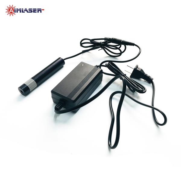 Quality Customizable 520nm 30mW Green Light Laser Line Projector for Industrial Laser Layout Marking Tool for sale