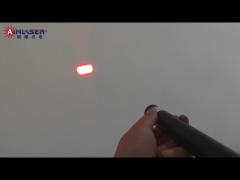 Módulo Laser de Linha Vermelha Focável de 635nm 120mW para Marcação e Nivelação de Alinhamento de Construção
