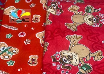 Cina Panno stampato bambino 150gsm variopinto 21*10 della flanella di cotone del modello in vendita