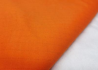 Cina Wear Resisting Orange Anti Static Fire Retardant Fabric  260gsm in vendita