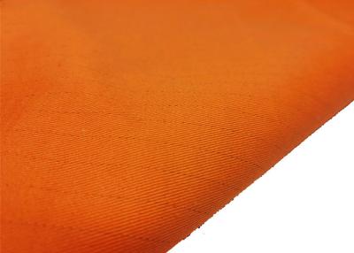 Cina ROHS alkali resistance Orange Twill Anti Static Fabric For Flame Retardant in vendita