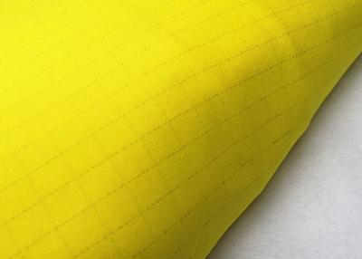 Cina 240gsm Yellow Flame Resistant Cotton Antistatic Fabric For Suit Anti Alkali in vendita