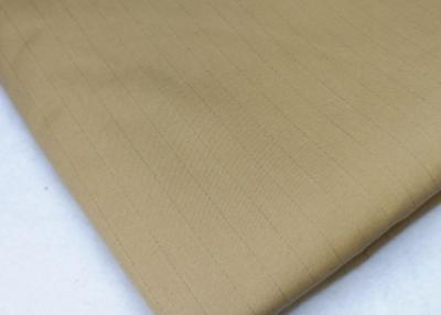 Cina 58inch Brown Fire Retardant Fabric Fire Suit  Anti Static Clothing Material 260gsm in vendita