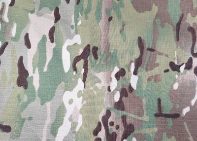 Cina CVC50/50 Woven Rip-stop Camouflage Fabric For Military Uniform in vendita