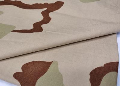 Cina CVC50/50 Woven Rip-stop Camouflage Fabric For Military Uniform in vendita