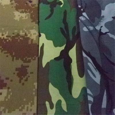 中国 注文のニットの綿ポリエステル軍隊は印刷される軍服の生地をごまかす 販売のため
