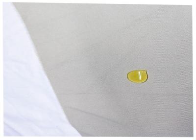 Cina Materiale resistente fluorescente 100% dell'abbigliamento dell'acqua dell'olio del tessuto della saia del cotone in vendita