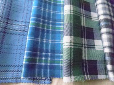 Cina Filato 100% del tessuto di stoffa per camice del plaid del cotone tinto con la funzione ignifuga in vendita