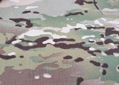 China Los pequeños cuadrados del entrenamiento militar camuflan prenda impermeable de la tela e ignífugos en venta