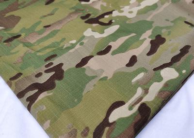 Cina Il tessuto di maglia del cammuffamento di Multicam respirabile impermeabilizza 80 il cotone di Polyeste 20 in vendita