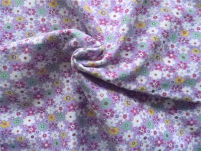 Cina Pannolino laminato impermeabile del panno della flanella di cotone di stile del tessuto floreale classico della flanella in vendita