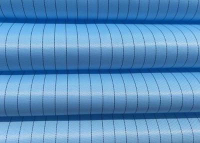Cina anti poliestere statico della striscia del tessuto di 5mm ESD comodo per i panni del locale senza polvere in vendita