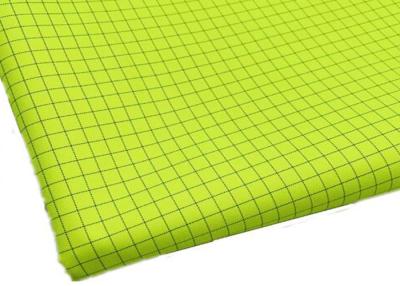 Cina Giallo fluorescente del tessuto resistente uv impermeabile di High Tech per abiti da lavoro in vendita