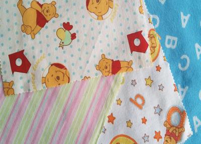Cina Fumetto della flanella stampato tessuto puro della flanella di cotone per i pigiami con impermeabile in vendita