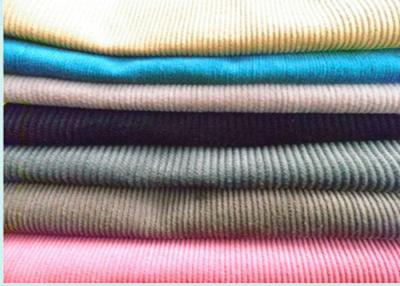 Cina Il filato bianco di colore ha tinto il tessuto per i pantaloni, del velluto a coste il cotone 100% in vendita