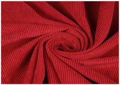 Cina Tessuto 100% del velluto a coste di Wale di colore rosso del cotone ampio per il rivestimento, Eco amichevole in vendita