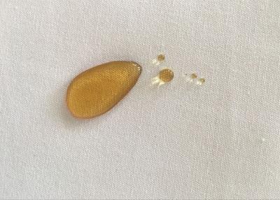 Cina La pianura uniforme del tessuto del poliestere dell'idrorepellente della saia ha tinto il peso 260GSM in vendita