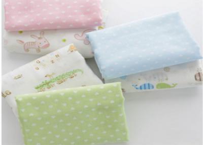 Cina Panno tessuto di stampa normale della flanella di cotone 150gsm per la coperta del bambino in vendita