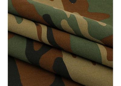China Van de de Borstelcamouflage van de kledingstuksportkleding het katoen van de de Drukstof 100% Te koop