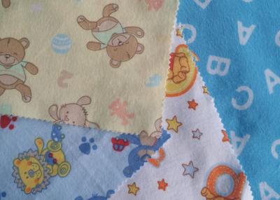 Cina Panno stampato floreale molle e sano della flanella di cotone per lettiera generale in vendita
