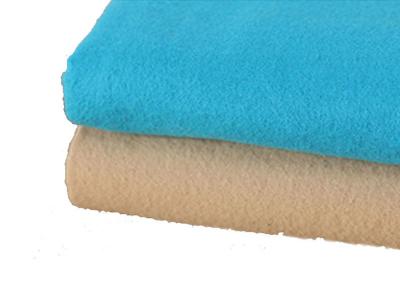 Cina Cotton Fleece Flannel Fabric Bedding Single Sided Dyed Or Printed in vendita