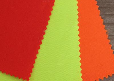 China 100% chama fluorescente tecida da tela do algodão - retardador para o uniforme da segurança à venda