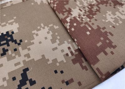 Cina Prodotto intessuto del cammuffamento di resistenza alla trazione CVC50/50 Ripstop impermeabile per militare in vendita