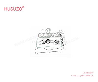 China 1-87813298-0 1-87810706-0 1878132980 1878107060 Engine Overhaul Gasket Set For ISUZU 6SD1 for sale